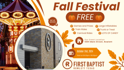 FBC Rowlett – First Baptist Church – Rowlett, Texas